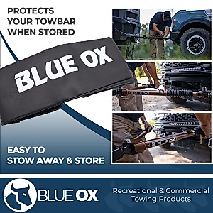 Blue Ox BX8875 Tow Bar Cover, Black