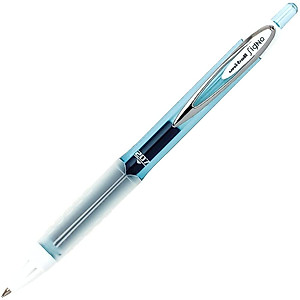 uni-ball Gel Pen, Refillable, .7mm, Medium, UPC, Light Blue (1754848)