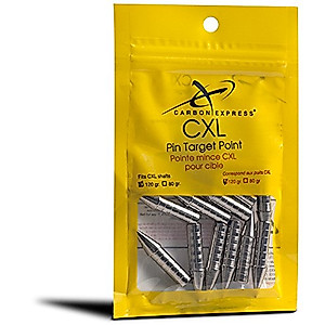 Carbon Express unisex adult 120-Grain nock, Silver, 1 120 Gra US