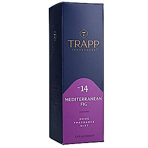 Trapp 3.4 FL Oz Summer Day Variety Fragrance Mist, Set of 2 - Includes No. 72 Amalfi Citron and No. 14 Mediterranean Fig, Scented Room Spray