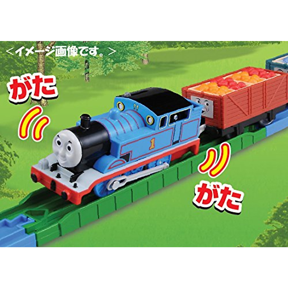 Tomica PraRail Thomas & Friends Train Freight Loading Set (Model Train)