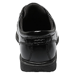 Nunn Bush mens Bourbon Street Lace Up Oxford With Kore Slip Resistant Technology, Black, 13 X-Wide US