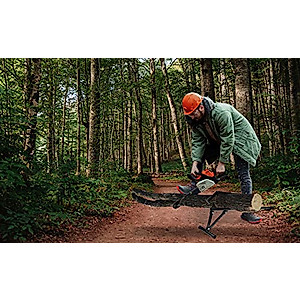 Right Hand Timberjack Triple Thick Log Lifter That Never Bends, Heavy-Duty Log Jack Helps You Lift, Move & Chainsaw Timber, Lumber & Wood, Grip Handle, Thick Heavy Steel Body, Adjustable Hook