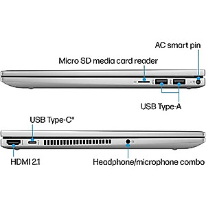 HP Envy x360 2-in-1 14" FHD IPS Touchscreen Laptop Intel Core i5-1335U(Beats i7-1260U) Backlit KB Fingerprint Reader, Windows 11 | Natural Silver (8GB RAM | 512GB SSD) (14 inch)