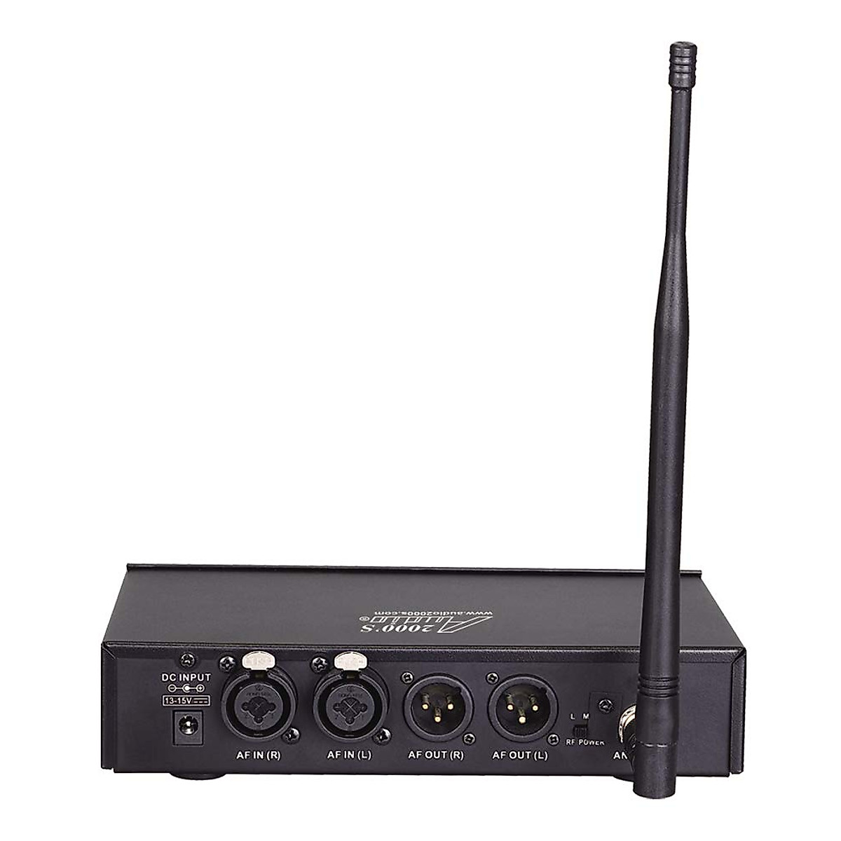 Audio2000'S AWM6308U UHF 100 Selectable Frequency Wireless in-Ear Monitor System with a PVC Carrying Case
