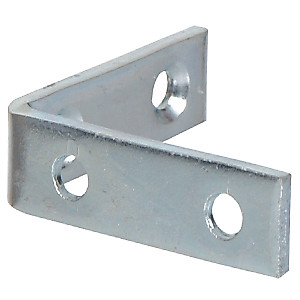 The Hillman Group 851118 2-1/2 x 5/8-Inch Corner Brace, Zinc Plated