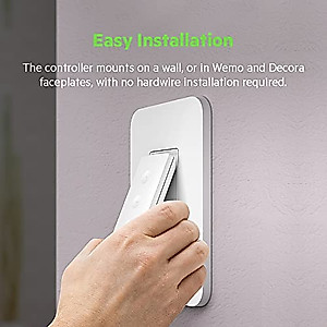 Wemo Stage Scene Controller with Thread - Smart Home Remote Control for Apple HomeKit Automation - Bluetooth Controller for Smart Switch, Smart Home Lighting, Smart Home Products - Smart Light Switch