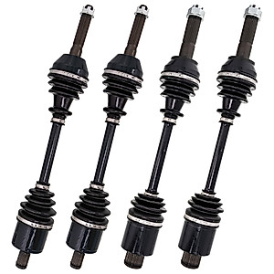 NICHE Front Rear CV Drive Shaft Axle Set Kit for 2007-2012 Polaris Sportsman 500 800 1332881 1332935