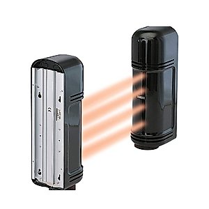 SPT Outdoor Quad-Beam Photoelectric Sensor for Up to 450 ft. in Black (15-947A)