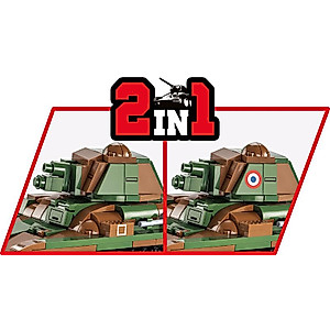 COBI Historical Collection World War II Renault R-35 Tank