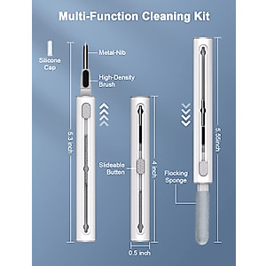 Link Dream Cleaner Kit for AirPods Pro AirPods 3 2 1 Cleaning Pen Kit for AirPod Samsung Sony Earbud Earphone iPhone and Other Mobile Phone
