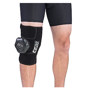 ICE20 Athlete‚ Single Ice Pack for Knee - Reusable Ice Packs for Injuries, Targeted Treatment for Quick Recovery - Knee Ice Pack Wrap, Ice Knee Wrap with Cold Compression
