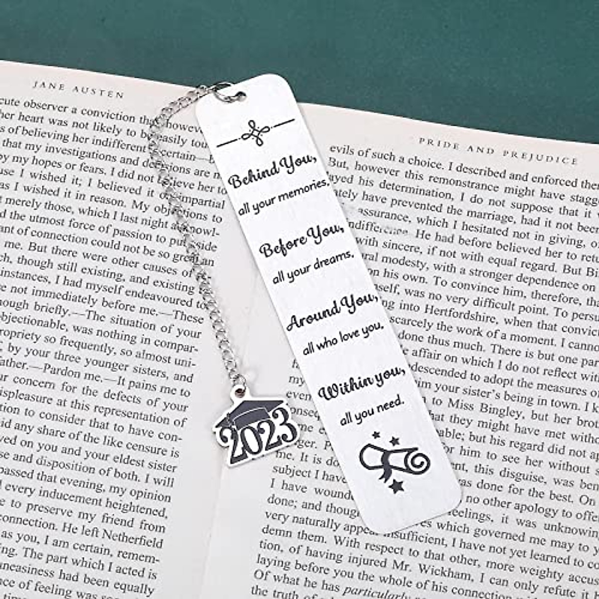 2023 Graduation Bookmark Gifts for Women Men Him Her Class of 2023 Teen Girl Boy 5 8 12 Grade Seniors College Students Inspirational Grad Book Lover Master Nurse 16 Birthday Christmas Stocking Stuffer