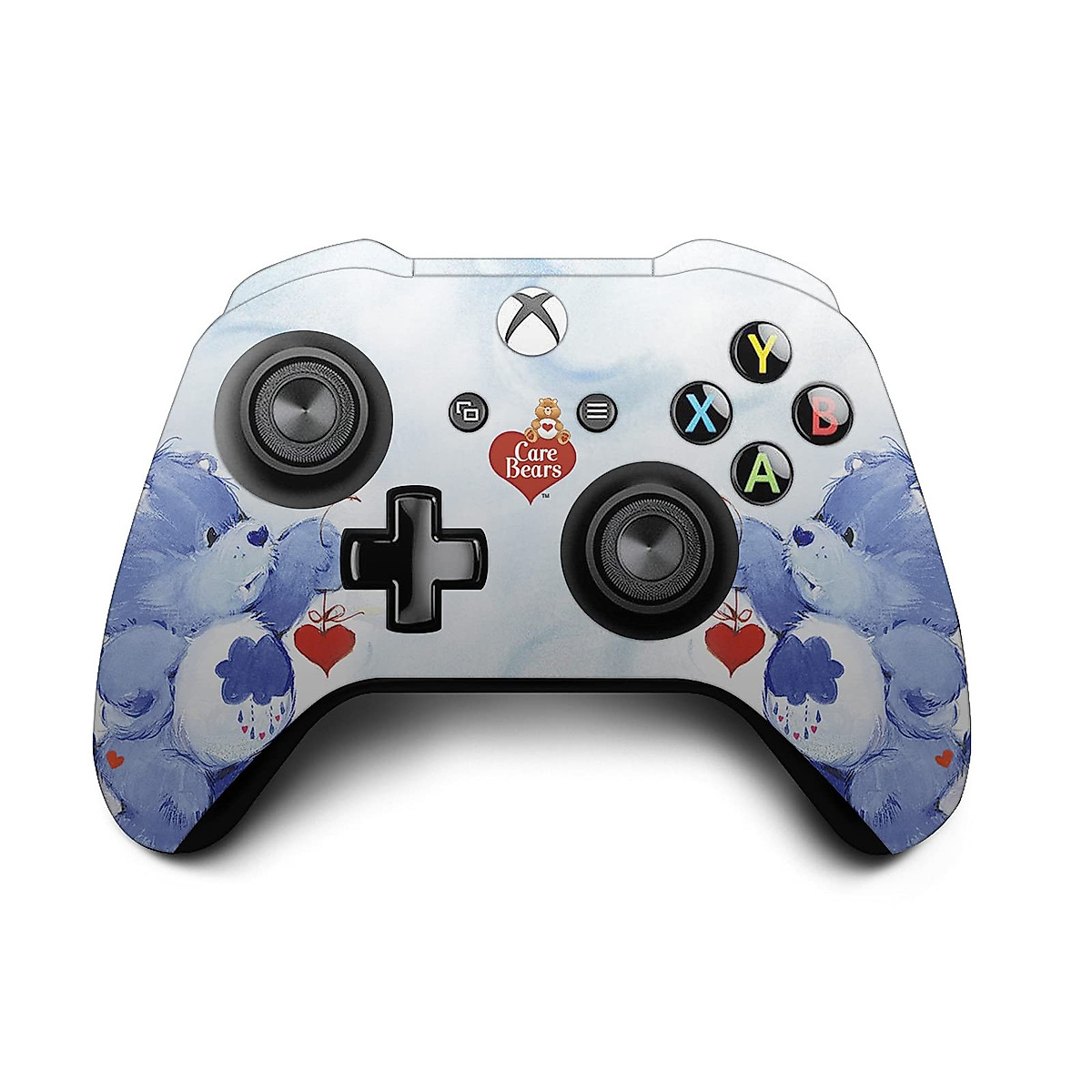 Head Case Designs Officially Licensed Care Bears Grumpy Classic Matte Vinyl Sticker Gaming Skin Case Cover Compatible With Xbox One S Console and Controller Bundle