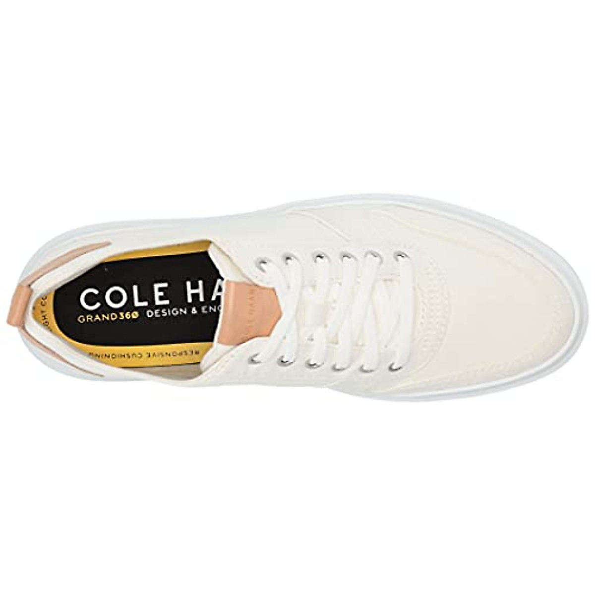 Cole Haan Men's Grandpro Rally Canvas Court Sneaker, Ivory/Natural, 9