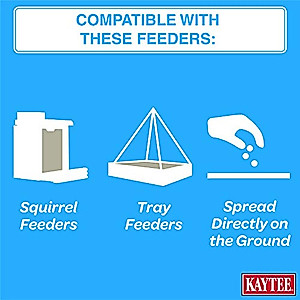 Kaytee Corn On The Cob Food For Wild Squirrels, Rabbits, Chipmunks and Other Backyard Wildlife, 6.5 Pound