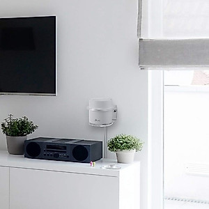 Huafly Wall Mount for Tp-Link Deco X20/X25/X60/X68/X76 WiFi 6 Mesh, Sturdy Bracket Stand Holder for Whole Home Mesh WiFi System(2 Pcs)