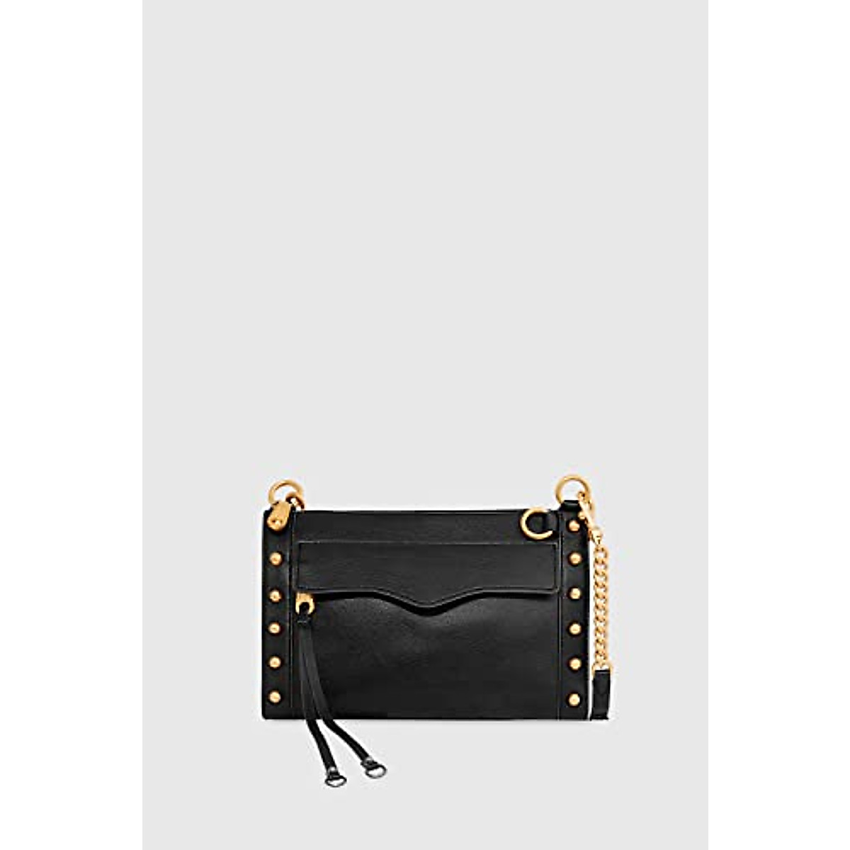 Rebecca Minkoff womens Mab W/ Studs Crossbody, Black, One Size US