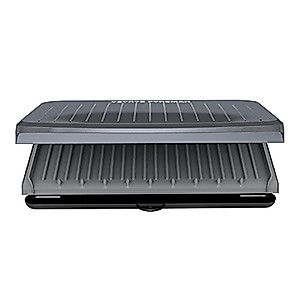 George Foreman GRS120GT, 9 Serving, Gunmetal Grey