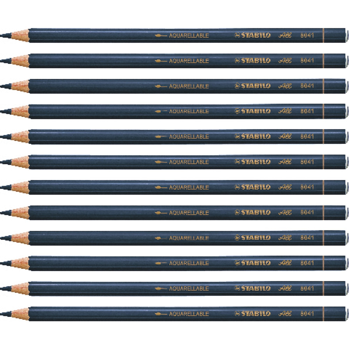 Stabilo Marker Pencil - All Box of 12 Blue