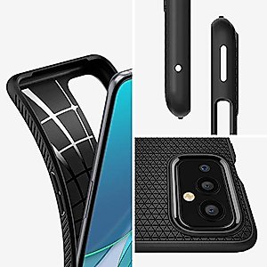 Spigen Liquid Air Armor Designed for OnePlus 9 Case 5G [Compatible with NA & EU Versions, NOT Compatible with CH & in Versions] (2021) - Matte Black