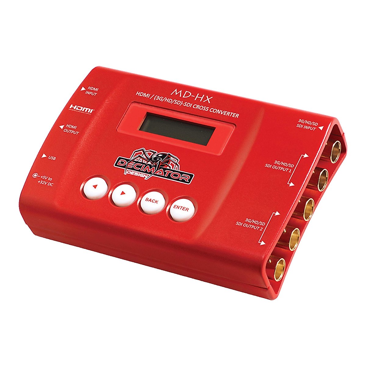 Decimator MD-HX HDMI and SDI Cross Converter with Scaling & Frame Rate Conversion