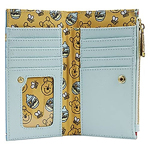 Loungefly Disney Winnie The Pooh All Over Print Faux Leather Wallet
