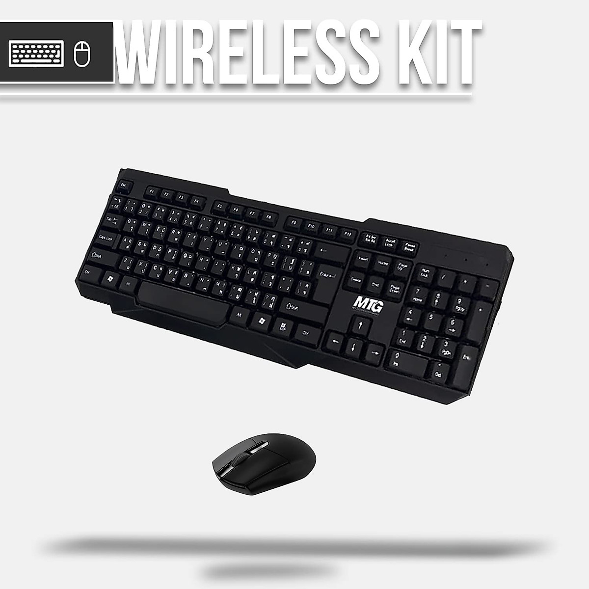 Computer Desktop PC, Intel Core i5, TechMagnet Siwa 8, 16GB RAM, 128 GB Boot + 2TB HDD, New MTG 24 Inch Monitor, MTG Wireless Keyboard Mouse, WiFi, Win 11 Home (Renewed)