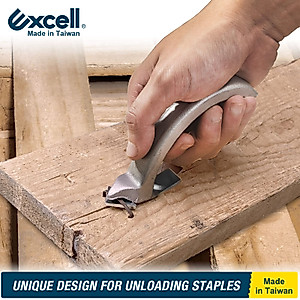 Excell Office Heavy Duty Carton Staple Remover Staple Removal Tool for School Office Home