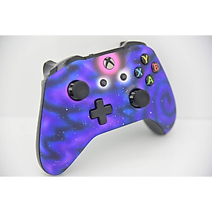 Hand Airbrushed Fade Custom Controller - Compatible with Xbox One (Matte Space)