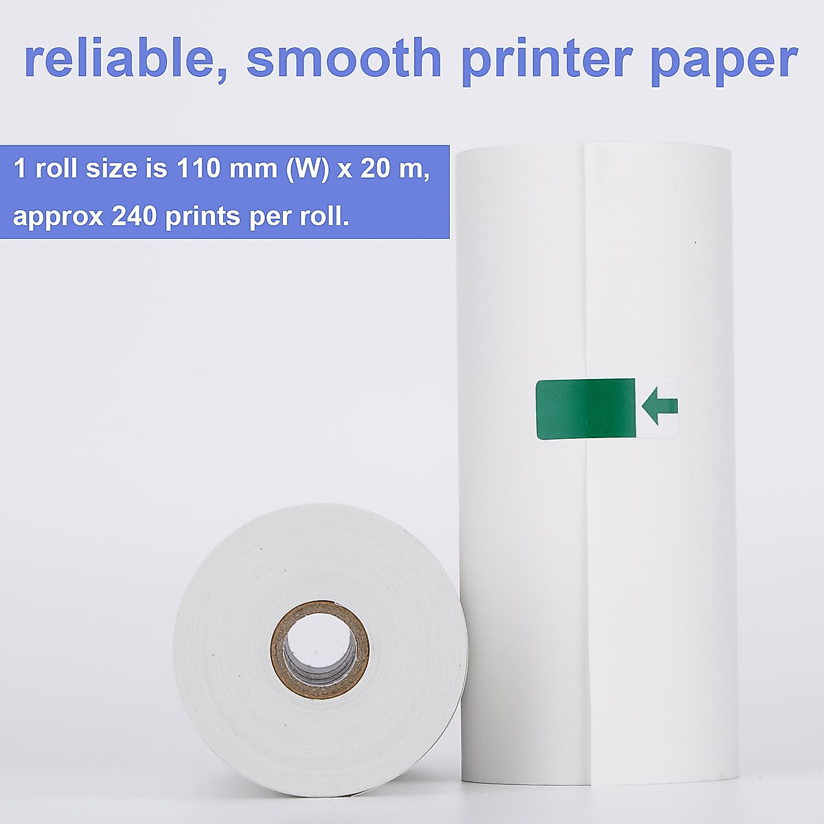 UPP-110HG Ultrasound Paper Compatible for Sony, 2 Roll High Gloss Ultrasound Thermal Print Film/Media 110mm x 18m