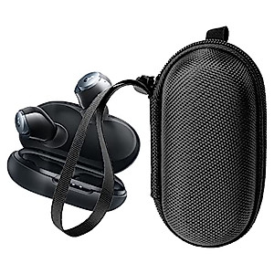 YipuVR Carrying Case for Soundcore by Anker Space A40, Hard Carrying Box Compatible with Soundcore by Anker Space A40 Noise Cancelling Wireless Earbuds Protective Charger Travel Bag (Black)