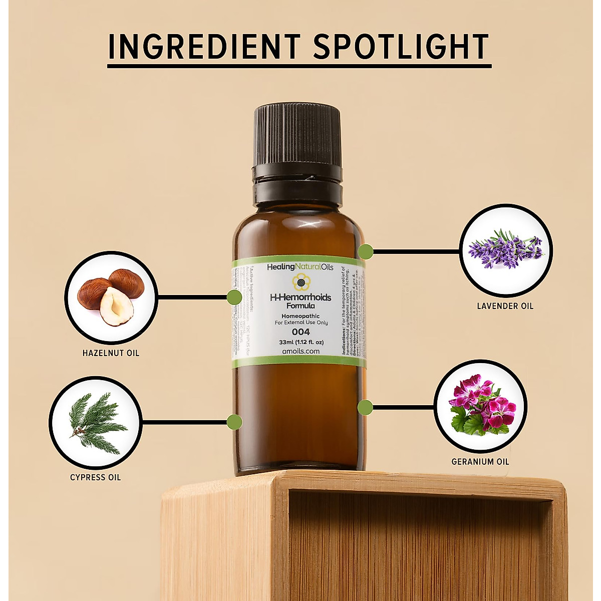 H-Hemorrhoids Formula 11ml - Natural Alternative Hemorrhoid Treatment for Internal, External or Thrombosed, Reduce Swelling, Itching, Burning Fast, Natural Alternative to Traditional Hemorrhoid Cream