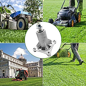 187292 192870 532187281 532187292 567253301 587819701 587125401 husqvarna yth22v46 yth24v48 spindle 187292 mandrel assembly husqvarna 42" 46" 48" 54" mower deck spindle craftsman 2200 567253301