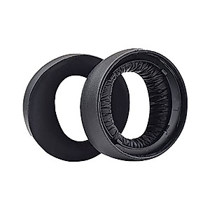 Adhiper PS5 Replacement Ear Pads Quite-Comfort Gel Headset Earpads Ear Covers Noise Canceling Ear Pads Cushions Earmuff Repair Part for Sony Playstation 5 PS5 Pulse 3D Wireless Headphone (Black)