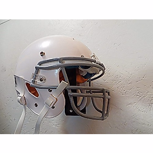 Side View Helmet Wall Black Display Rack