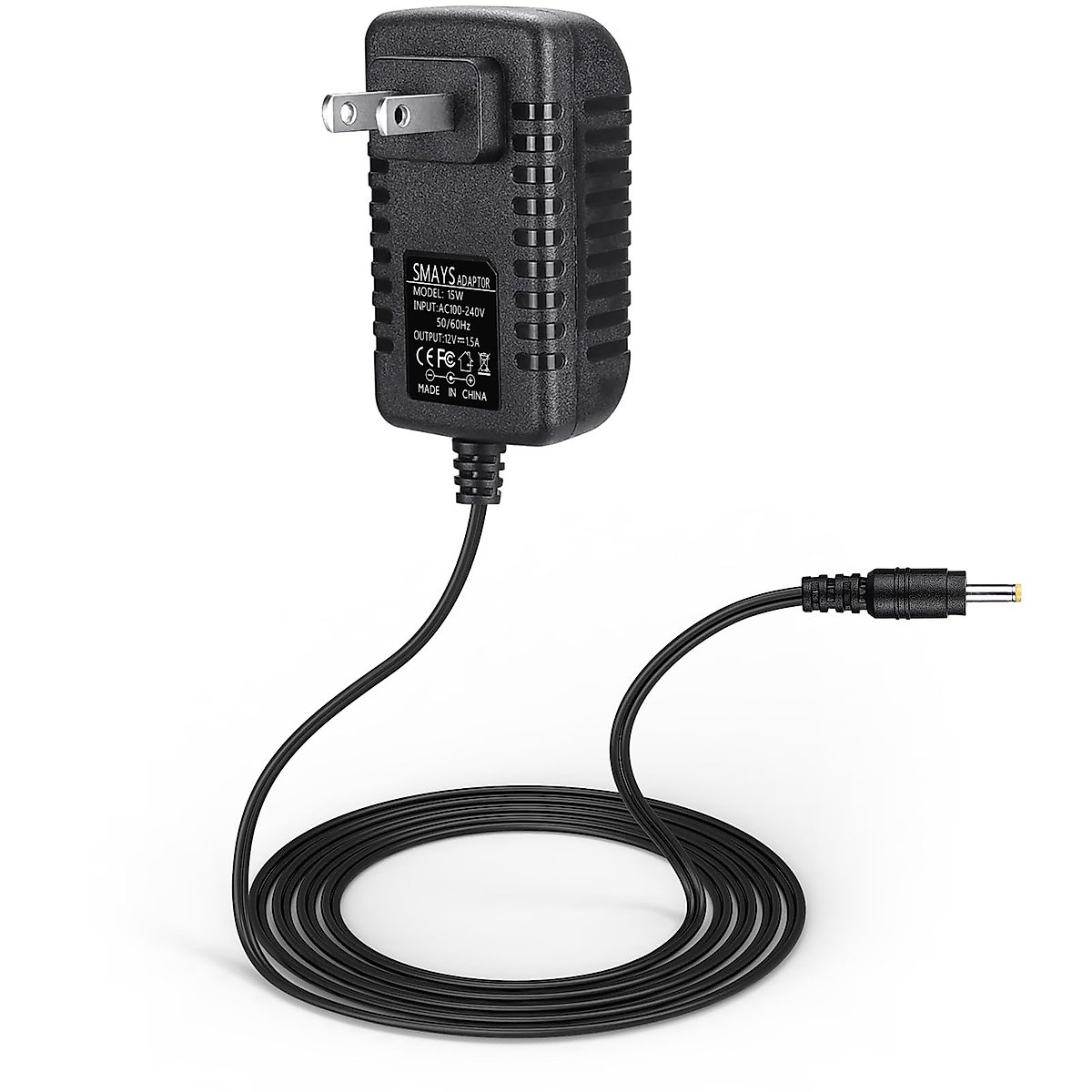 15W Power Cord Adapter Replacement for Alexa Echo Spot, Echo Dot 3rd Gen and 4th Gen