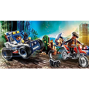 Playmobil Police Off-Road Car with Jewel Thief