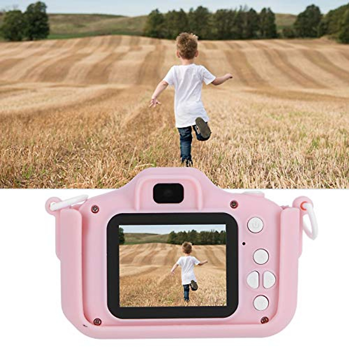 WNSC Kids Digital Camera, Dual Camera Digital Camera Digital Camera Intelligent Children Camera for Students for Kids for Teens