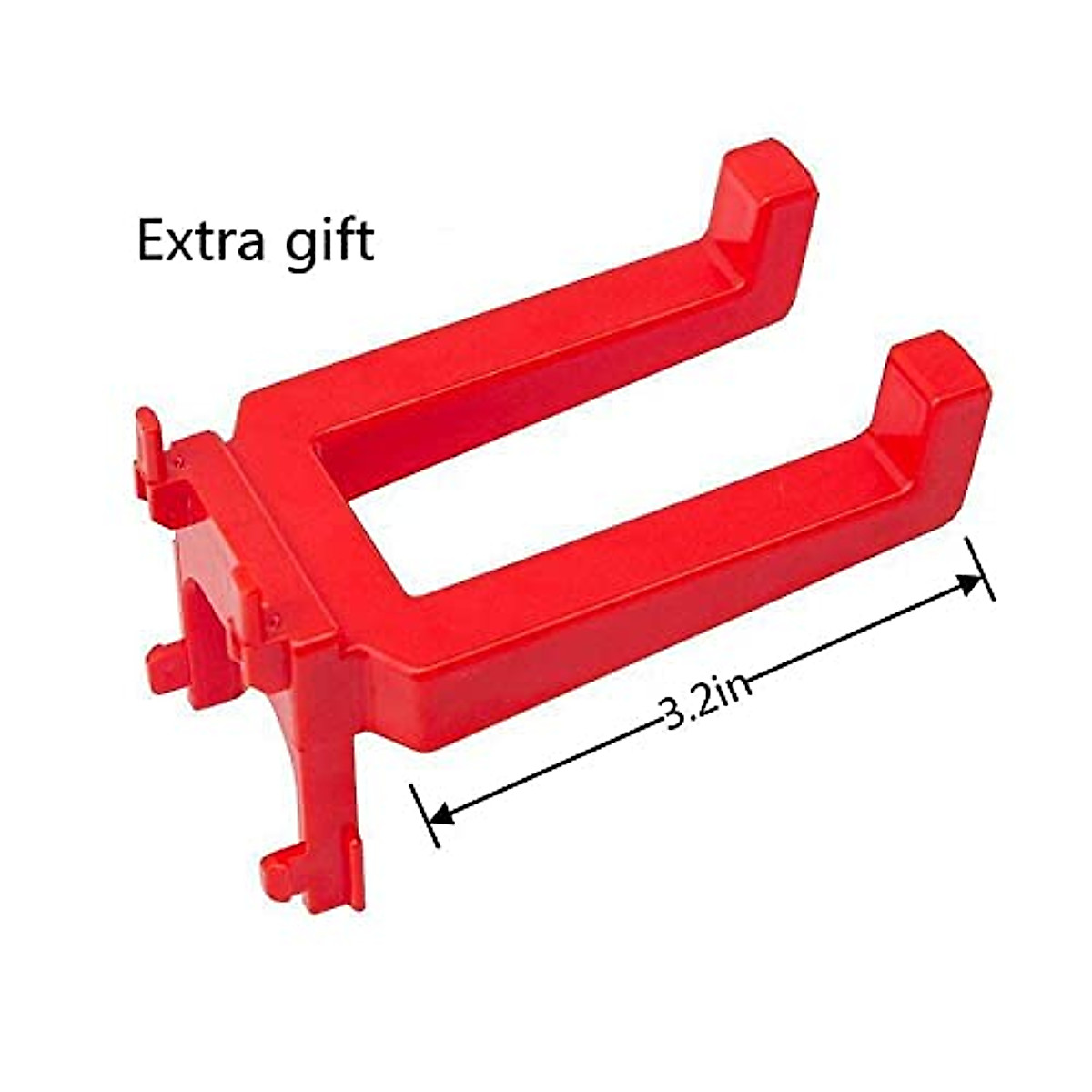 DALLYOUGU Spray Bottle Rack Storage,Spray Bottle Holder Wall Mount, Spray Storage Rack Organizer Aerosol Can Rack Organizer With 5 Holes And 5 Plastic Hanging Hooks Cleaning Detailing Tools Hanger