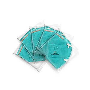 BYD CARE N95 Respirator, 20 Pack with Individual Wrap, Breathable & Comfortable Foldable Safety Mask with Head Strap for Tight Fit