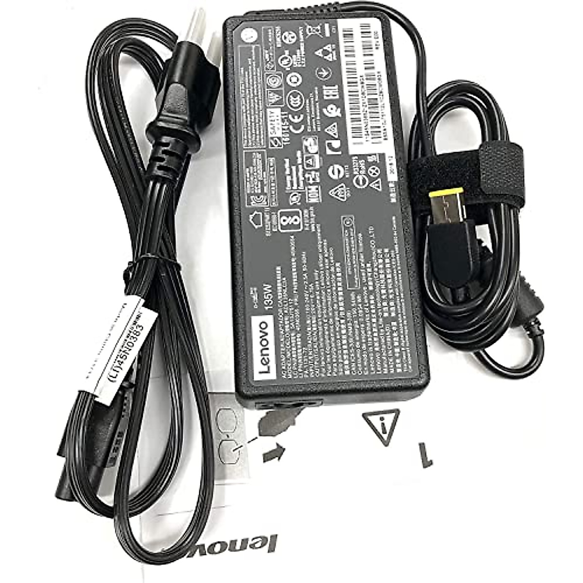 Lenovo 20V 6.7A 135W Slim Tip AC Adapter for Lenovo ideapad Z710 Ideapad Y50-70 Thinkpad t440p t450p t460p t530 t540 t540p t560 w510 ADL135NDC3A