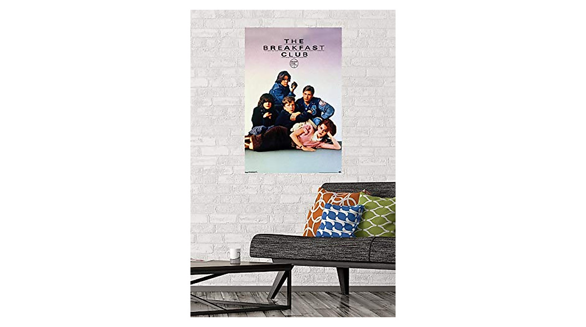 The Breakfast Club Wall Poster 24x36 - Official Art for Fans & Decor