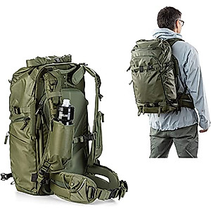 Shimoda Action X30 Water Resistant Camera Backpack - Fits DSLR, SLR, Mirrorless Cameras, Batteries, Lenses, and Other Gear - Core Unit Modular Camera Inserts Sold Separately - Black