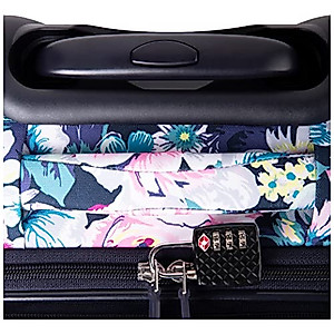 Vera Bradley Women's Softside Rolling Work Bag, Garden Grove, One Size