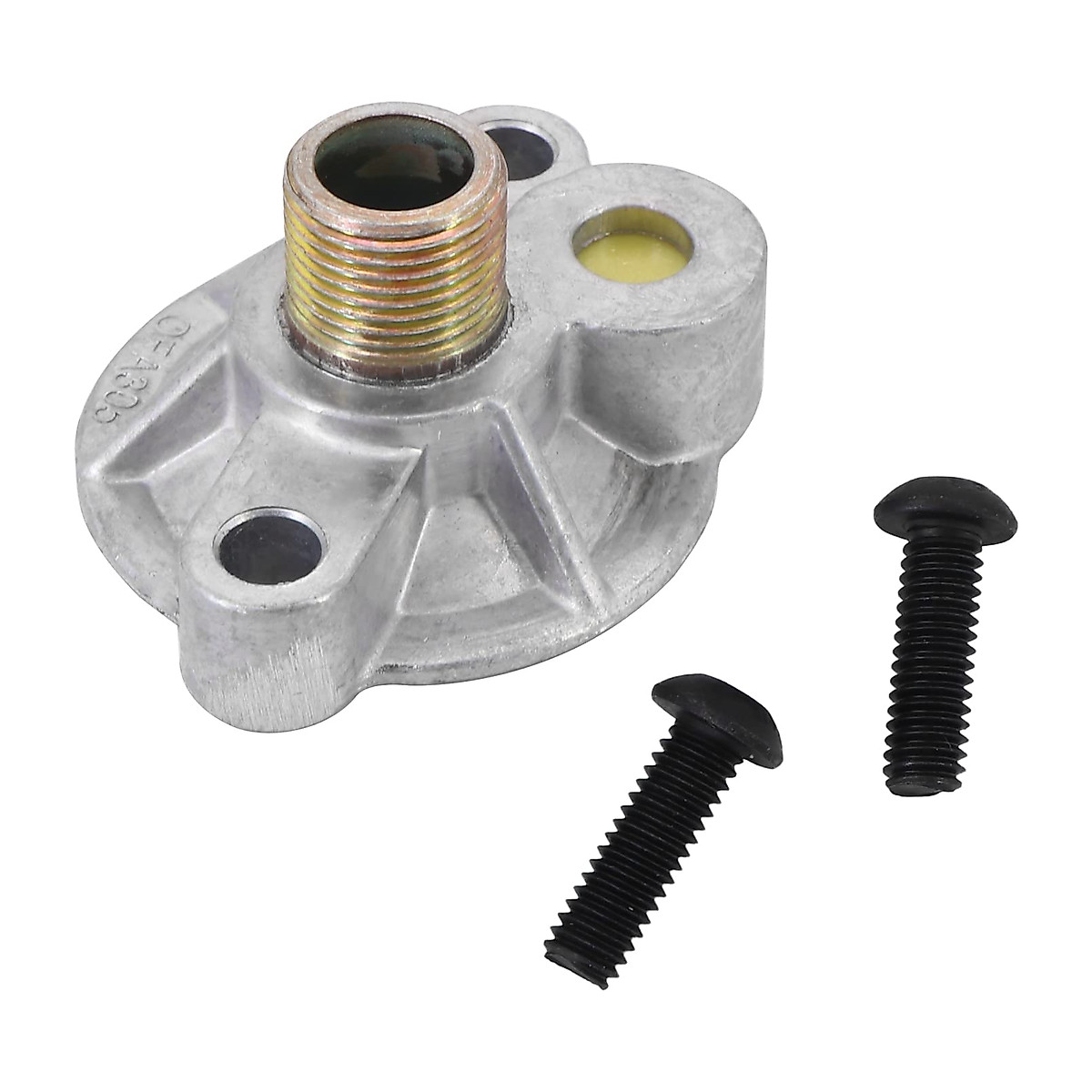 KIPA Oil Filter Adapter Replace for Small Block Chevy V8 Engines SBC BBC Spin On Bypass 305 307 327 350 400 396 402 427 454# 3952301