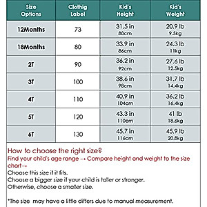 Simplee kids Baby Girls Summer Casual Dresses Toddler Floral Print Sundress Princess Dress for 12 Months