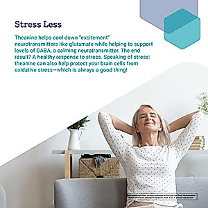 Life Extension Theanine XR Stress Relief – Stay Calm in The Face of Daytime Stress – Gluten-Free – Non-GMO – Vegetarian – 30 Vegetarian Tablets