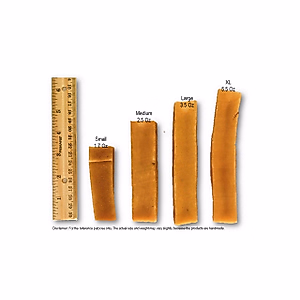 KATHMANDU'S - Authentic Himalayan Cheese Dog Chews - Large, 1-Count - for Improved Dental Hygiene & Protein-Rich Nutrition, No Preservatives