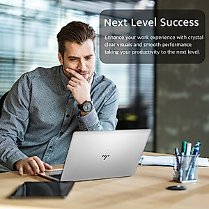 HP 2022 EliteBook 640 G9 14" FHD Business Laptop, Intel i5-1235U (Beats i7-1165G7), 16GB RAM, 512GB SSD, Backlit Keyboard, Fingerprint Reader, 720p Camera, Wi-Fi 6E, Win 10 Pro, Silver, 32GB USB Card